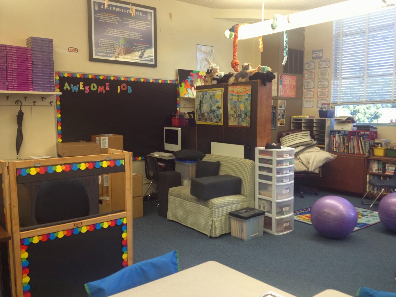 Mrs. Lyon's Blog - Teaching: The Art of Possibility: Classroom Tour ...