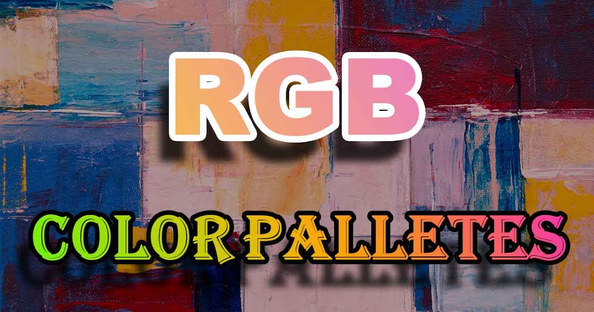RGB Color Palletes - Hendra Surya
