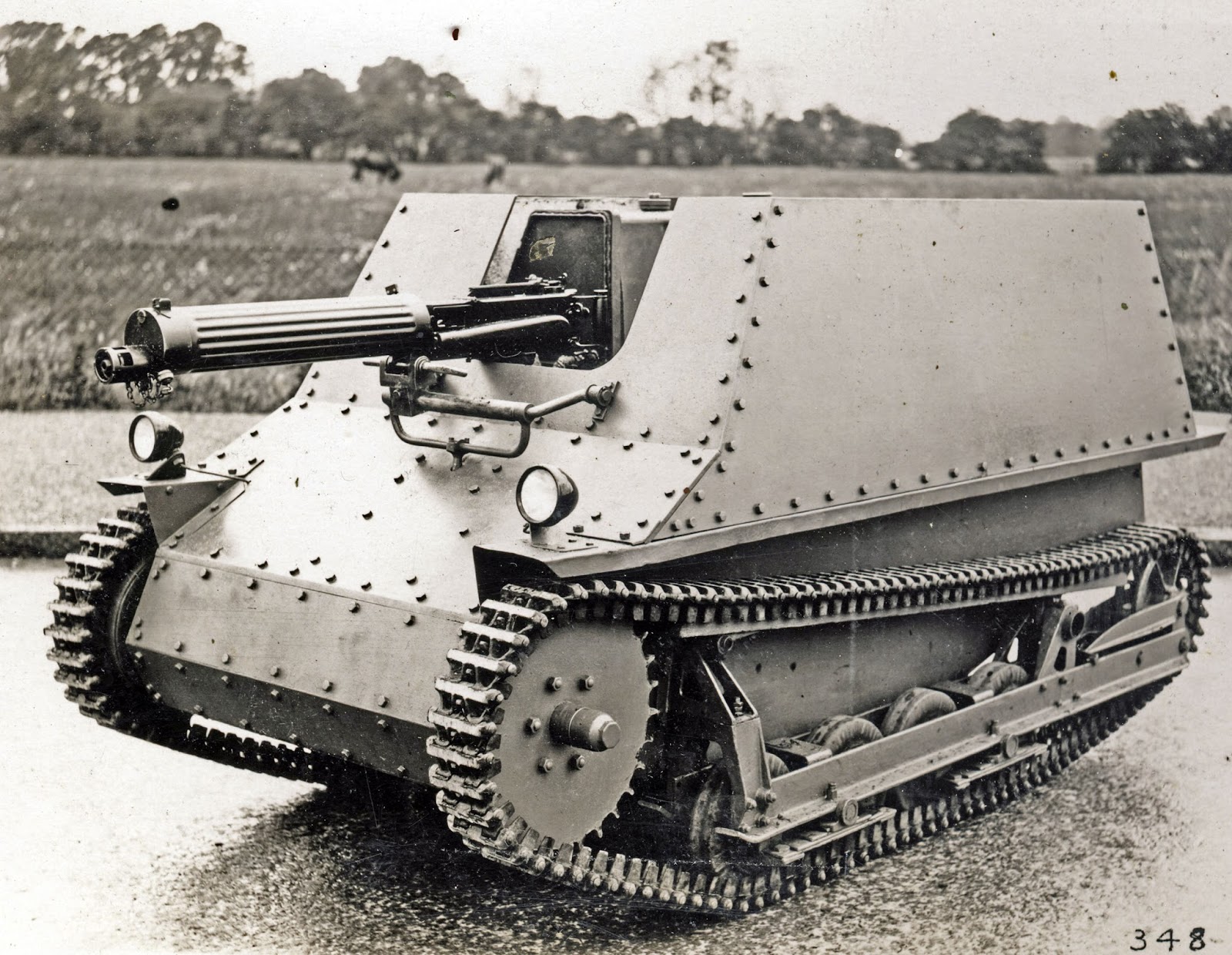 Interwar Tank Development: Machine Gun Carrier Mk VI Sweden (Narrow ...