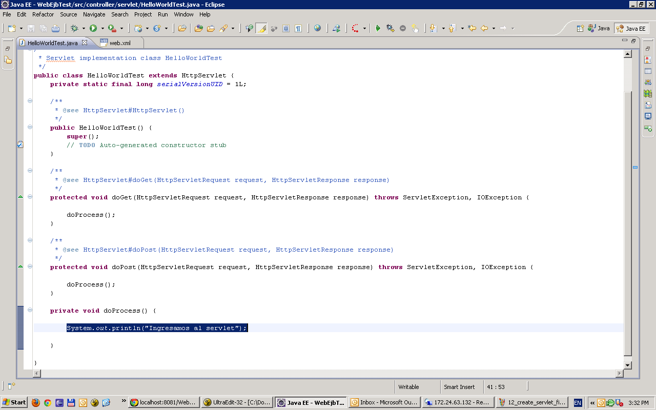 Java Frameworks & APIs: EJB - Configuración Eclipse + JBoss + EJB3