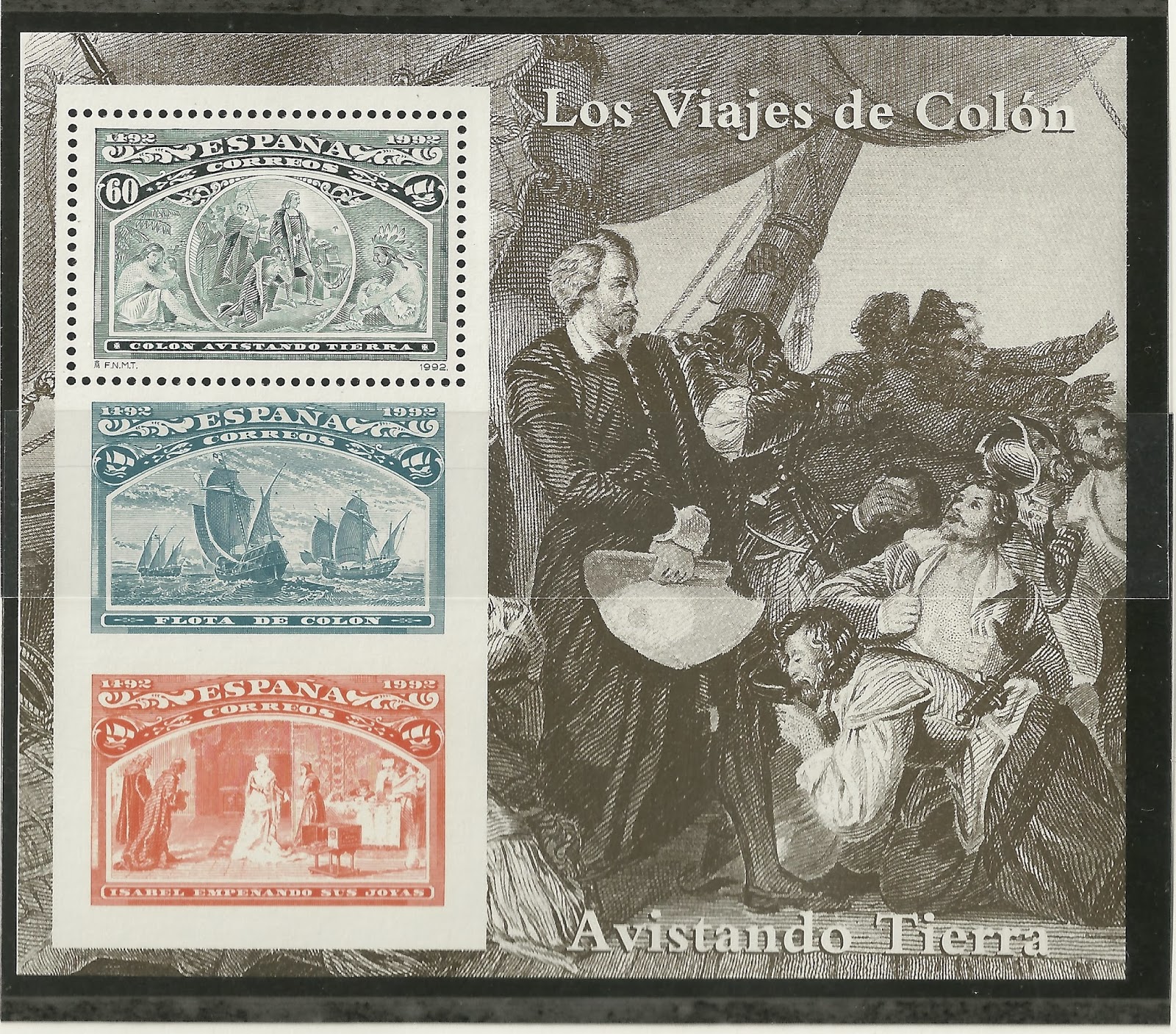 Spainfilatelia: COLON Y EL DESCUBRIMIENTO