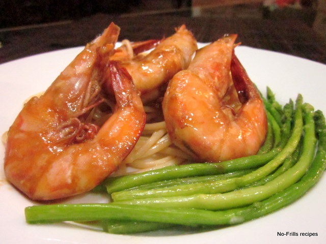 King Prawn Spaghetti