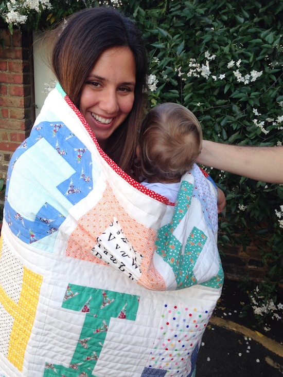 Spell It With Moda Quilt: Finished