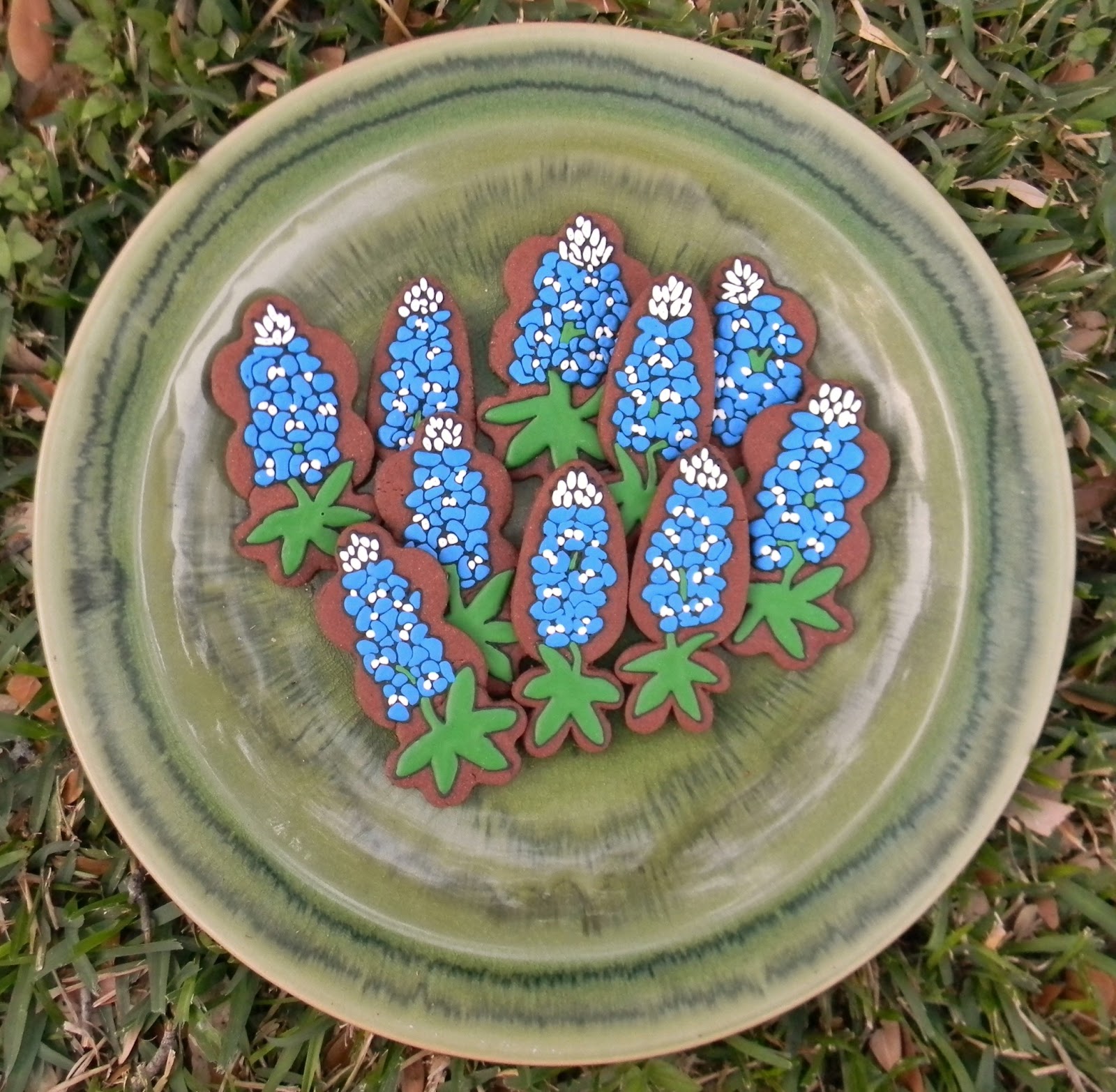 Sweet Melissa's Cookies: Texas Wildflower Cookies