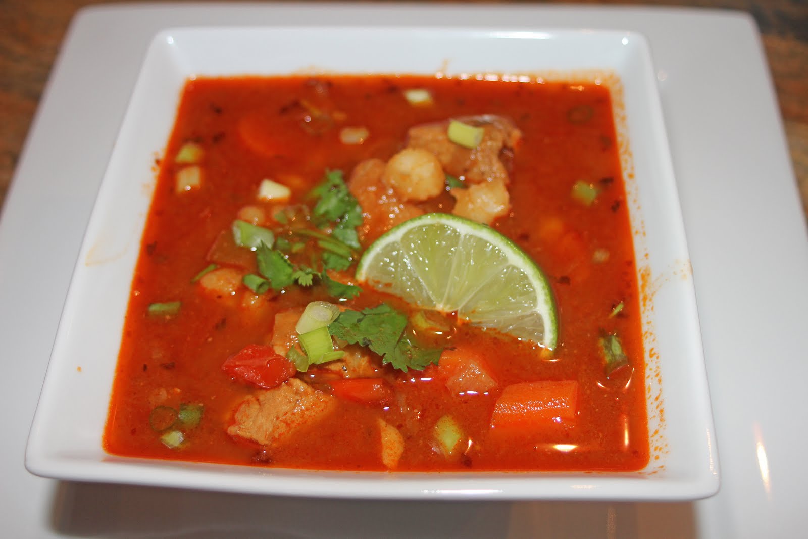 The Grub Files: Cooking with Camissonia: New Mexico Pork Posole Rojo