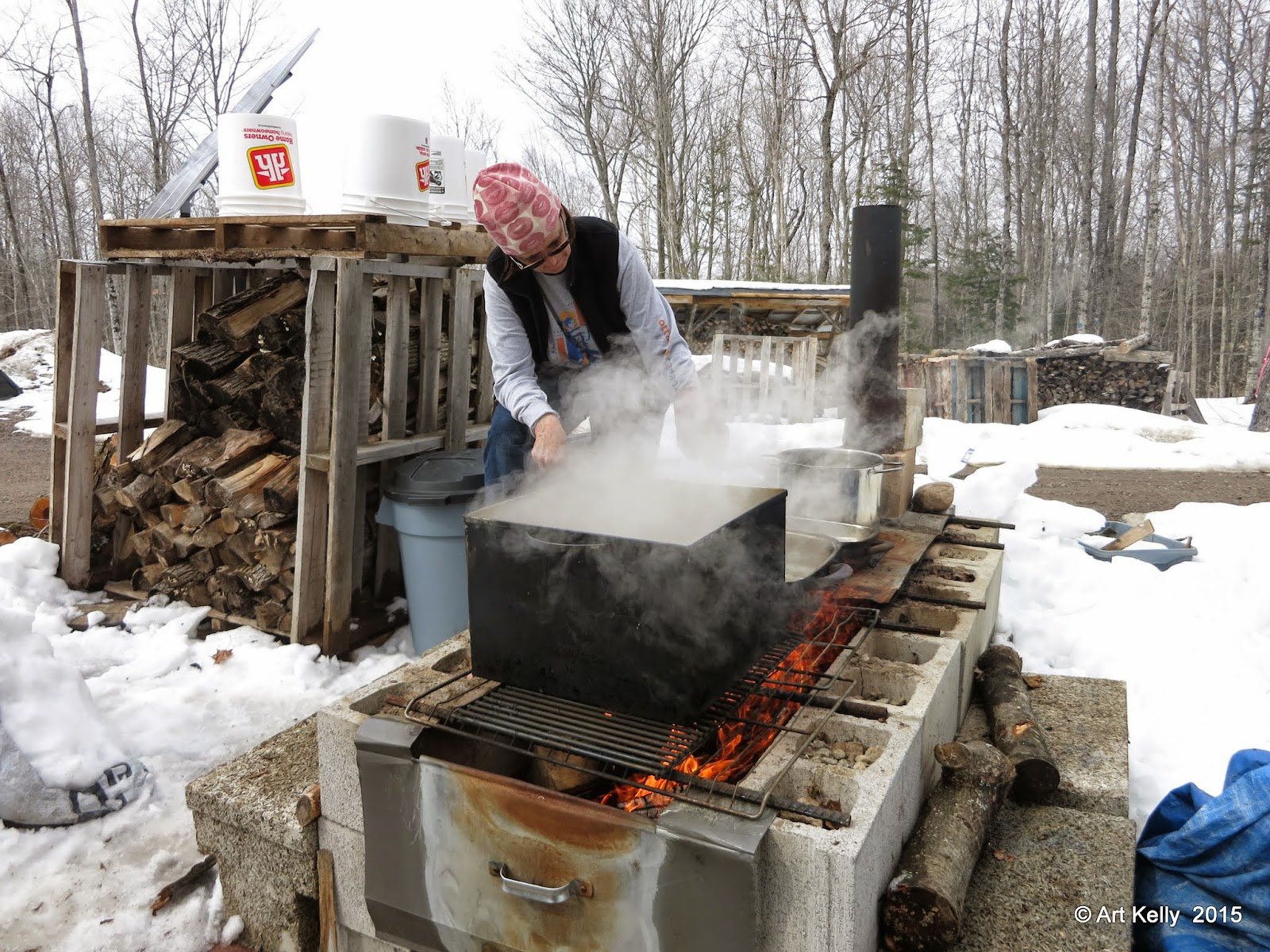 Living Off Grid - 45.05 N, 77.85 W: DELICIOUS MAPLE SYRUP