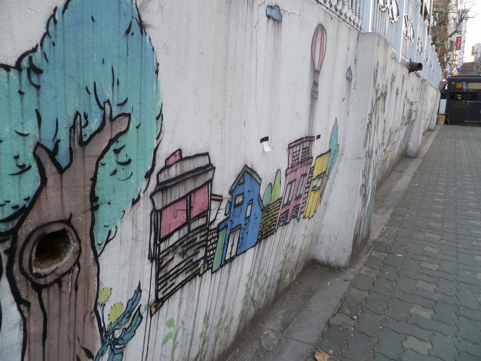 Kait, awake: Hongdae graffiti