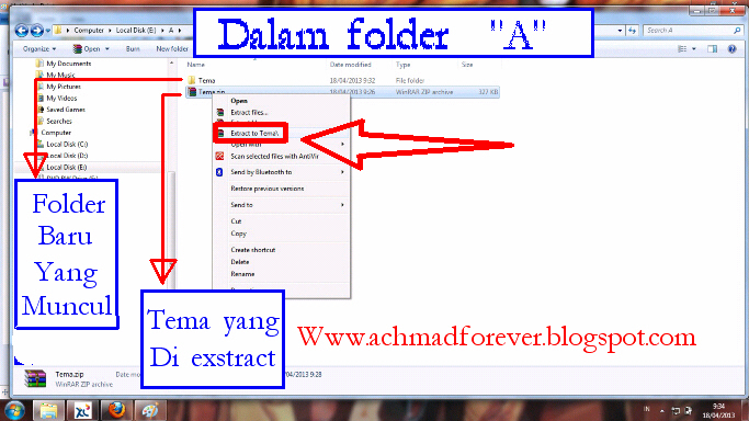 Cara Membuat Tema Handphone Nokia Dengan Komputer - Bright Future