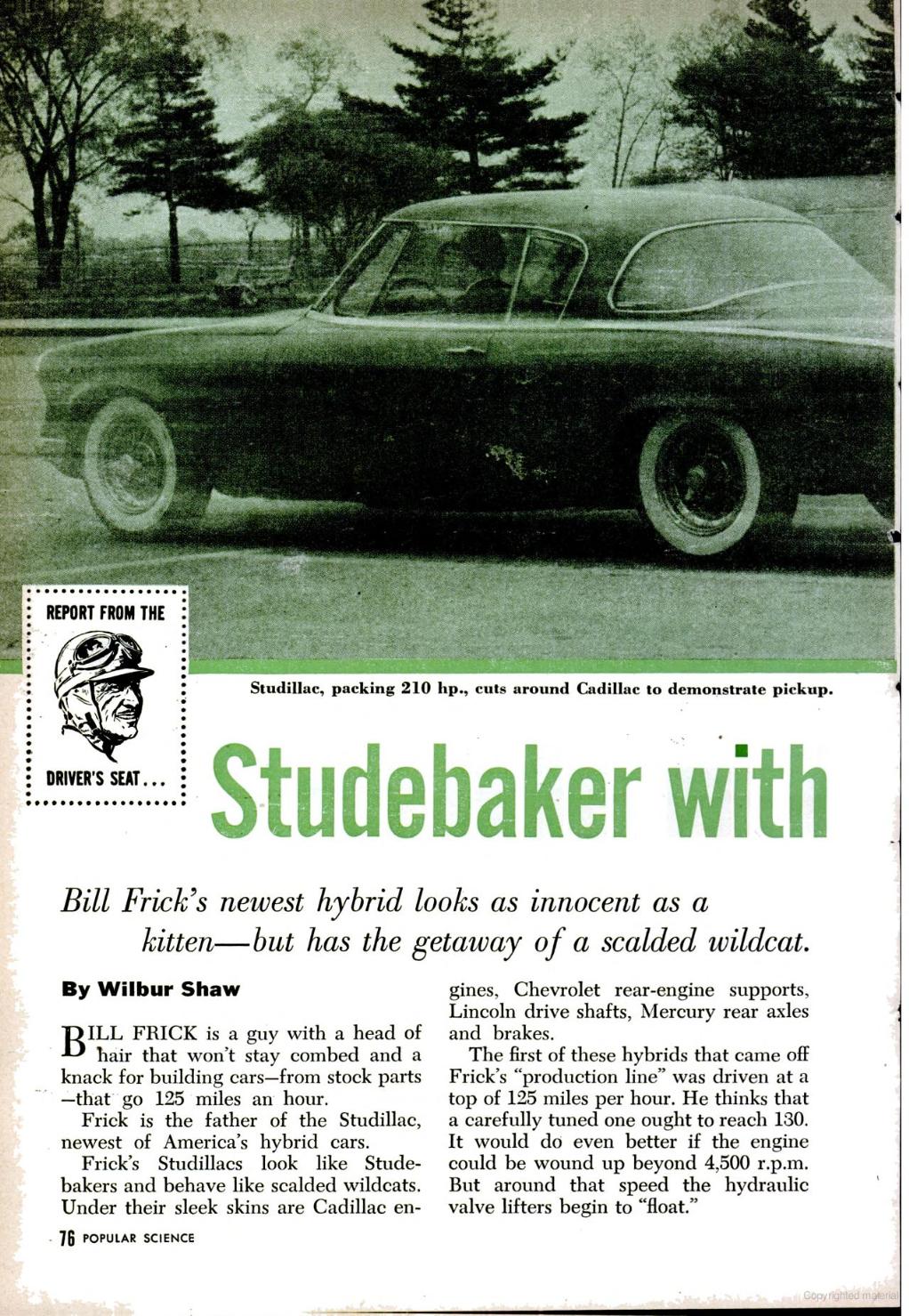 Caught at the Curb: 1953 Studillac