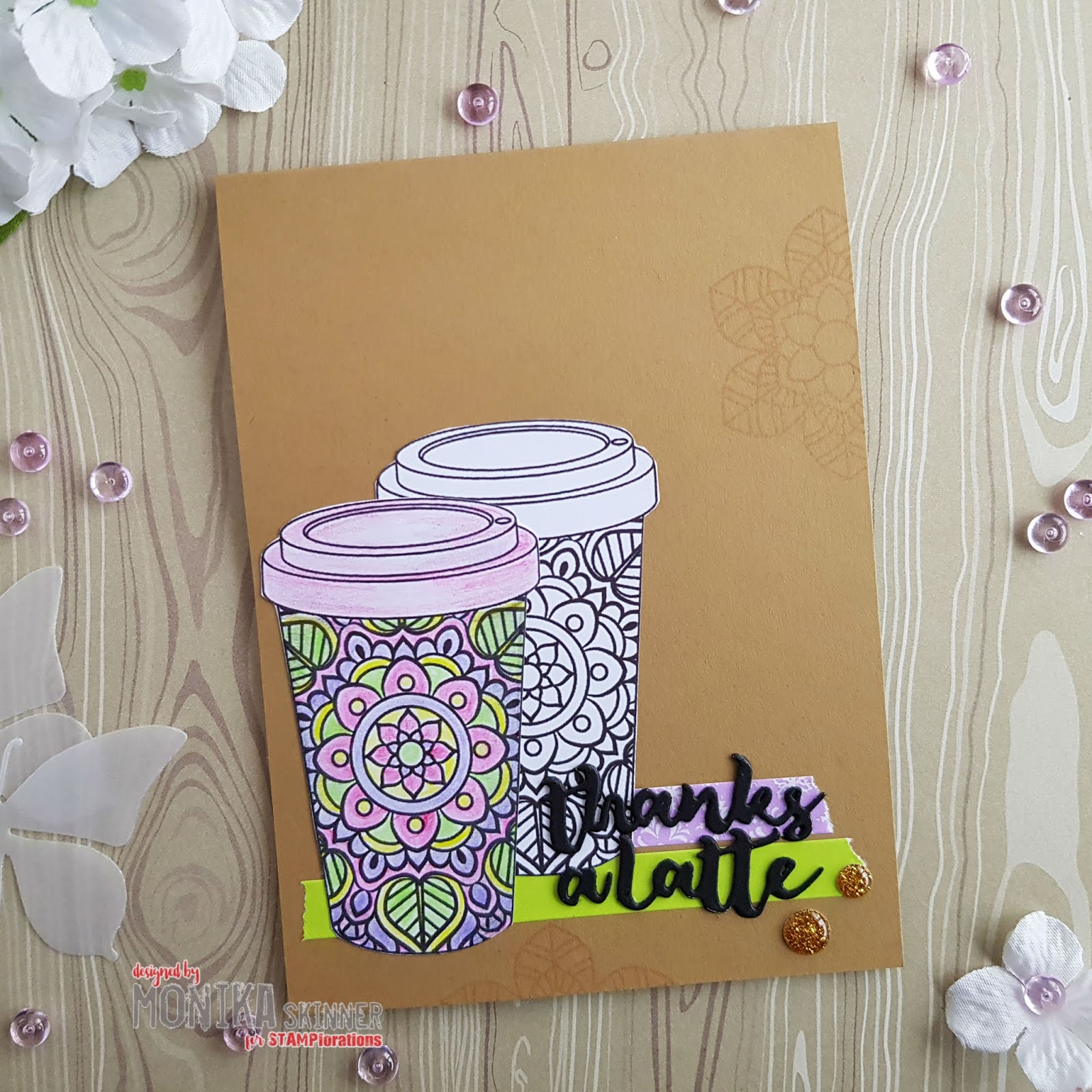 TinkerCards Designs: Thanks A Latte - Take Away