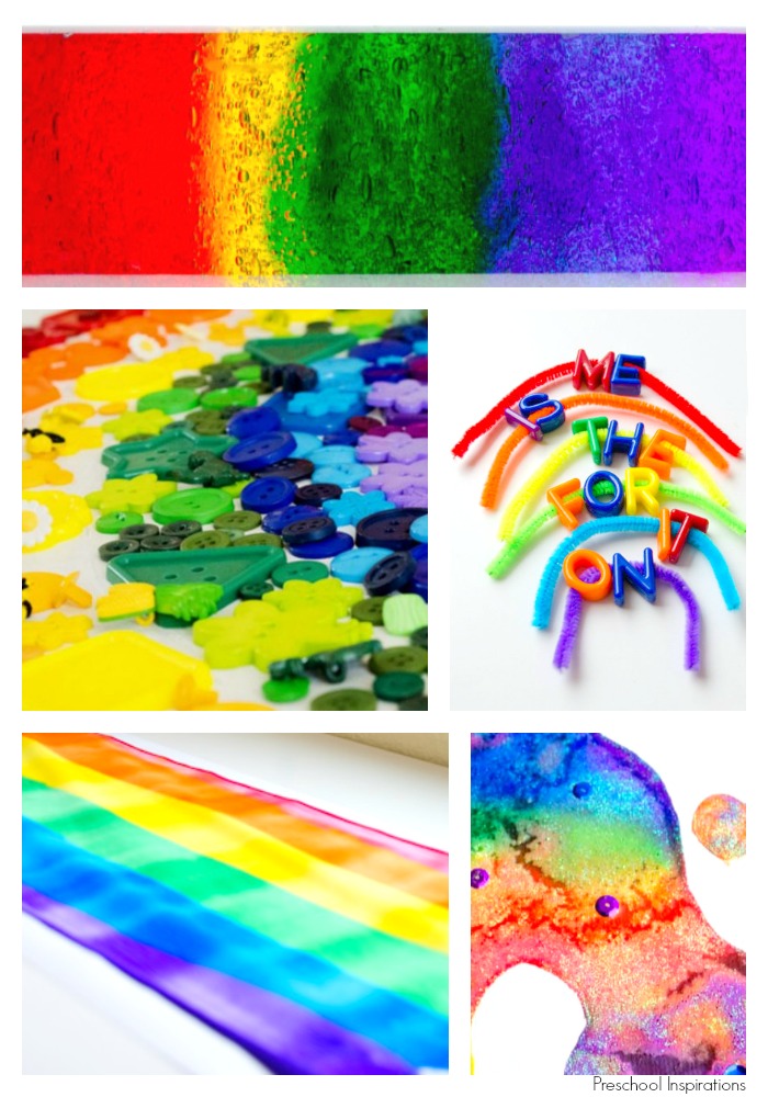 {Guest Post} Rainbow Play Ideas for Preschoolers