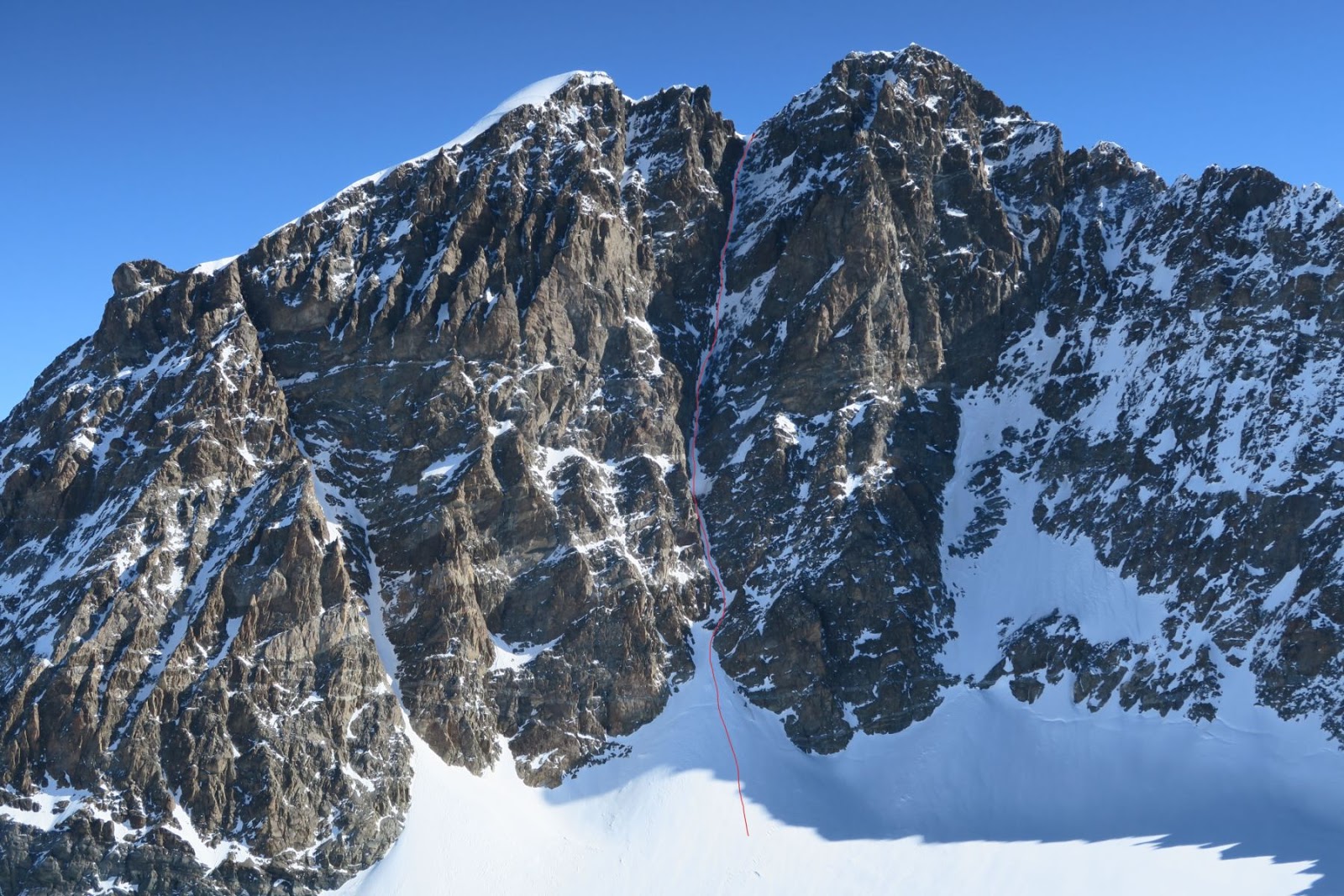 Valentino Cividini: PIZ ROSEG PARETE SUD - VIA ZIPPERT