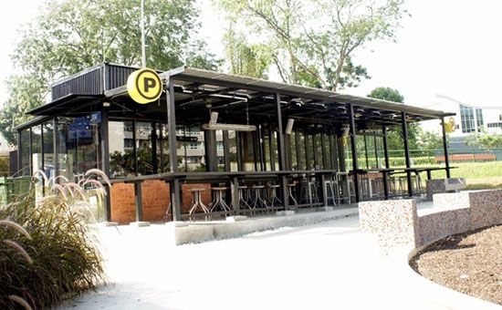 Elegant Design shipping containers Restaurant Container Bar - Container ...