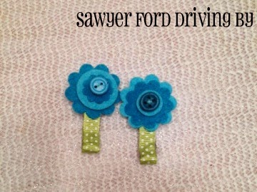 Sawyer Ford Driving By: Easy Lined Hair Clips