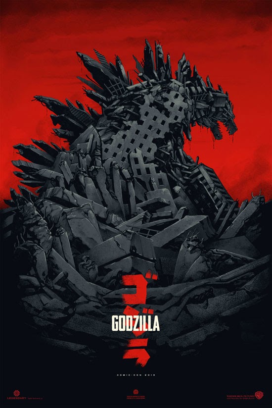 INSIDE THE ROCK POSTER FRAME BLOG: Godzilla & American Horror Story ...