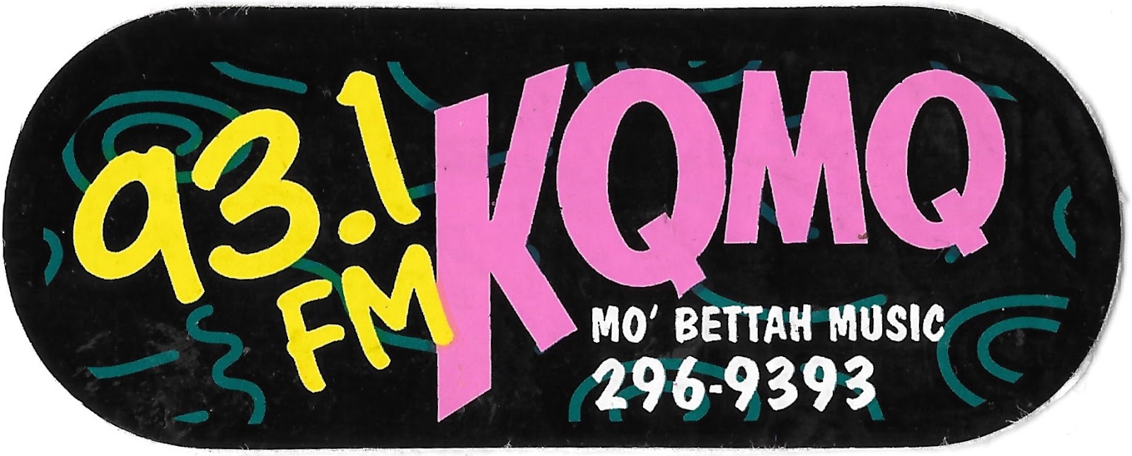 Radio Sticker of the Day: KQMQ