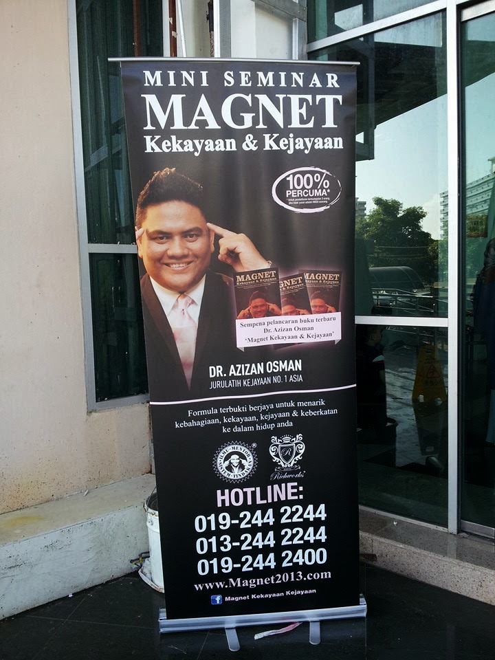 Dari pandangan kepada penulisan: Magnet Kekayaan & Kejayaan : Dr Azizan ...