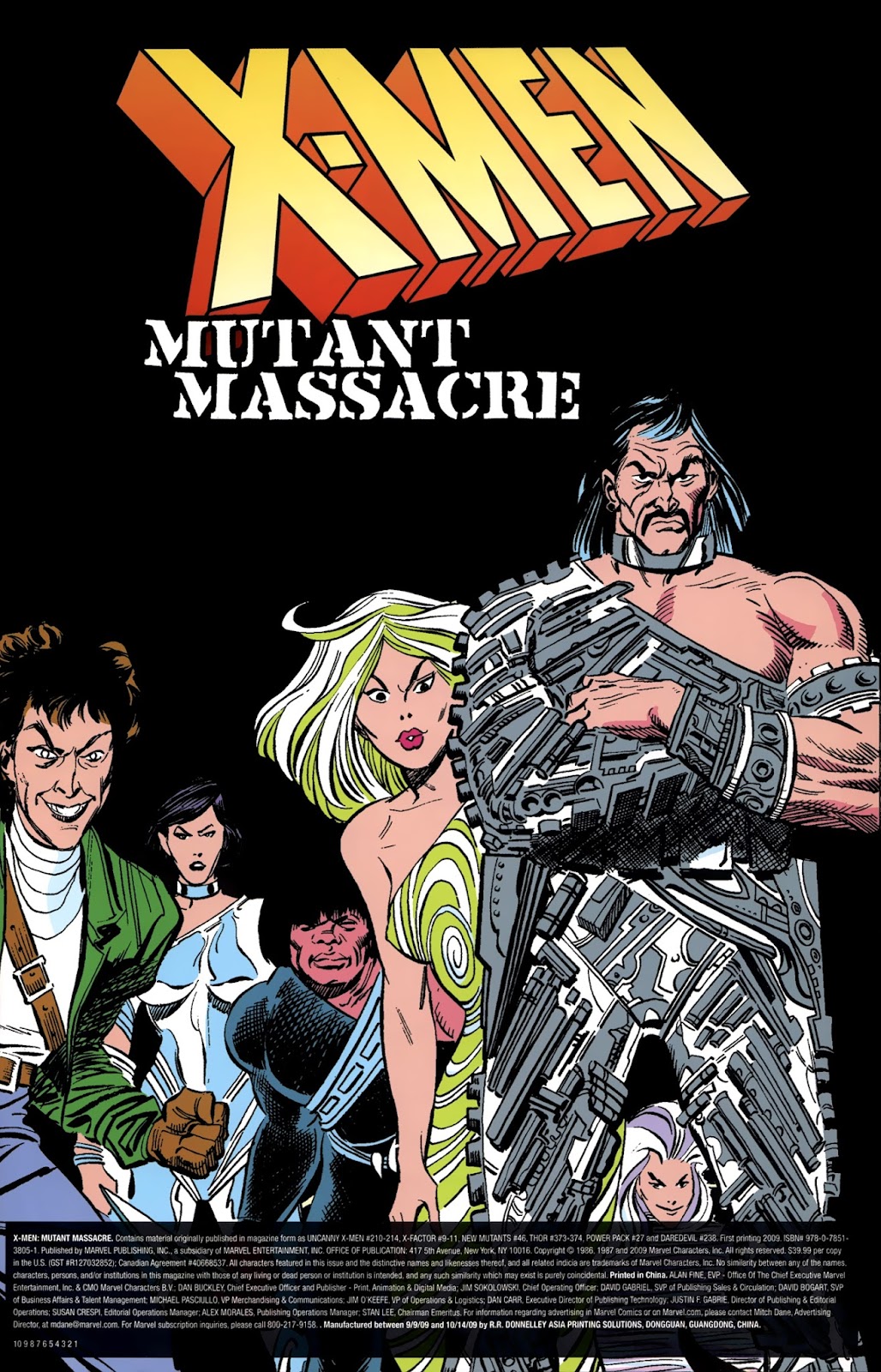 Read online X-Men: Mutant Massacre comic - Issue # TPB