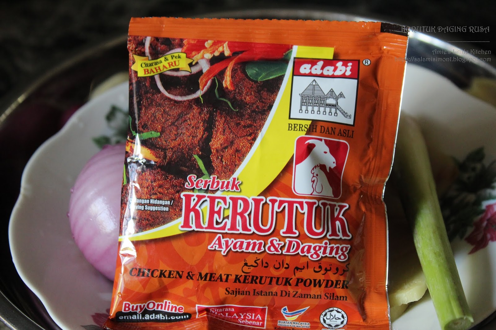 Kerutuk Daging Rusa - Amie's Little Kitchen
