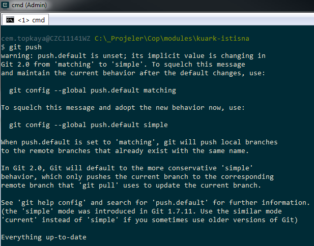 NOTLARIMDAN...: npm ayarları
