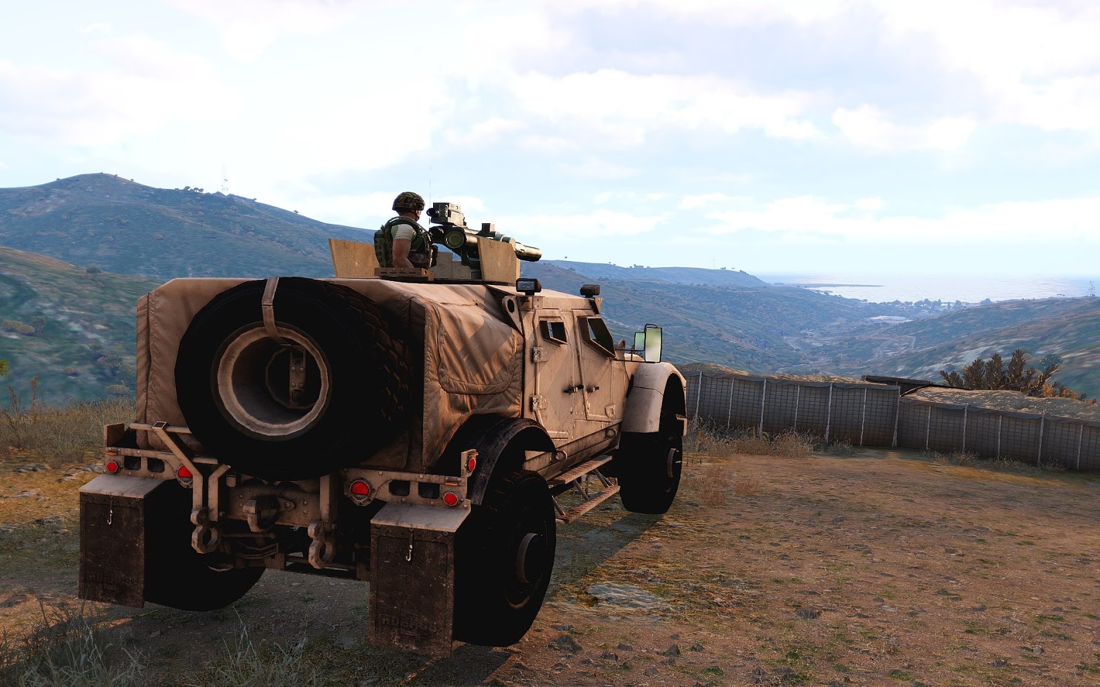 MRAP Hunter に銃座をあたえる Arma 3 の Hunter GPK Kit System アドオン | 弱者の日記 ...