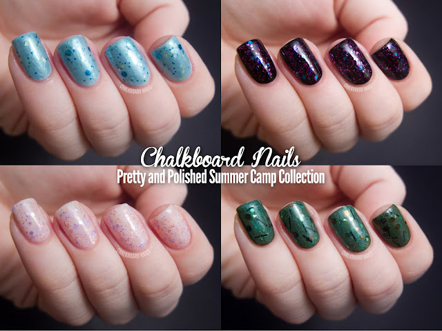 Pretty and Polished Summer Camp Collection | Chalkboard Nails | Phoenix ...