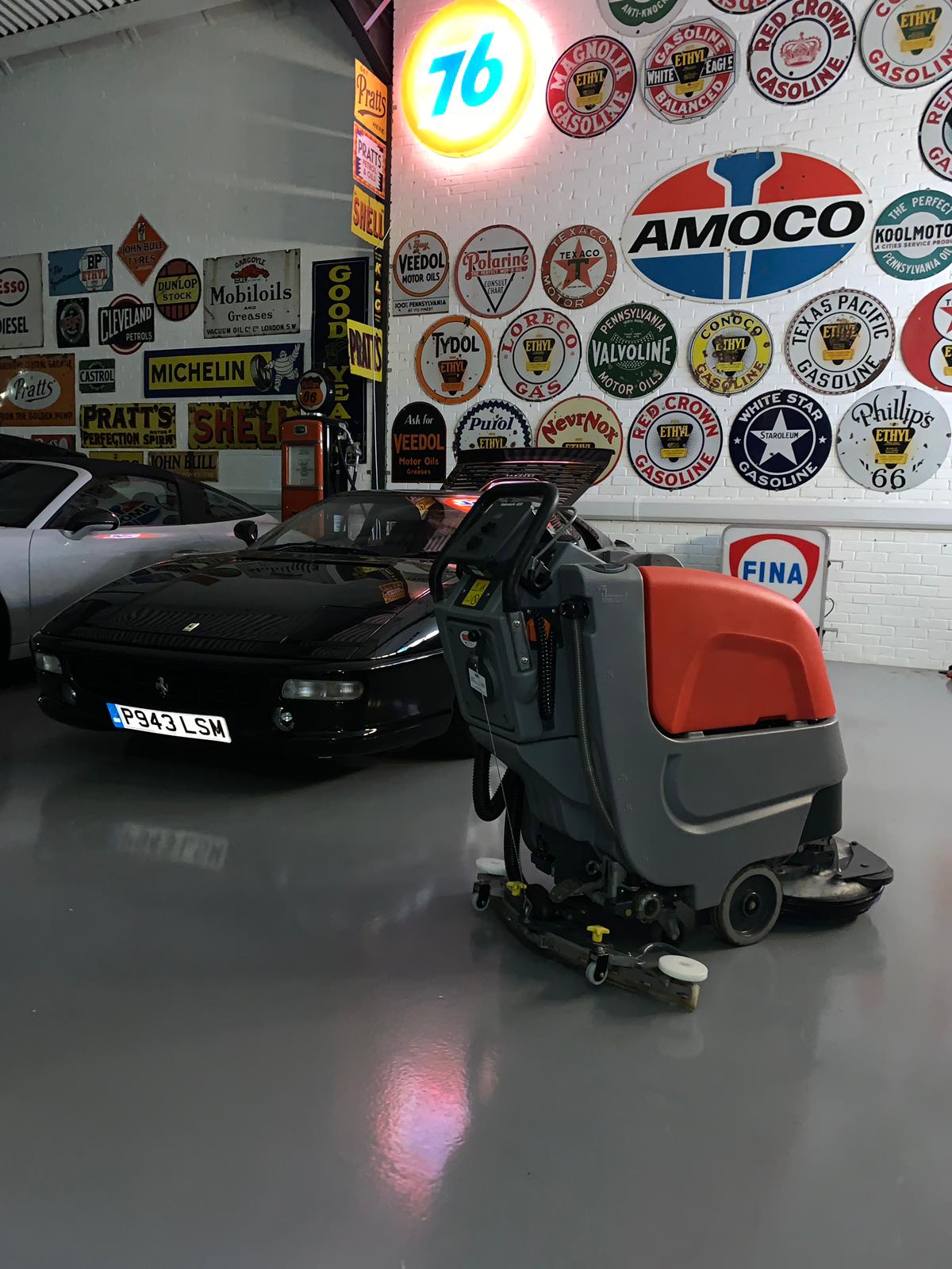 Hako Scrubmaster B30 Repair for Durham Classic Car Showroom