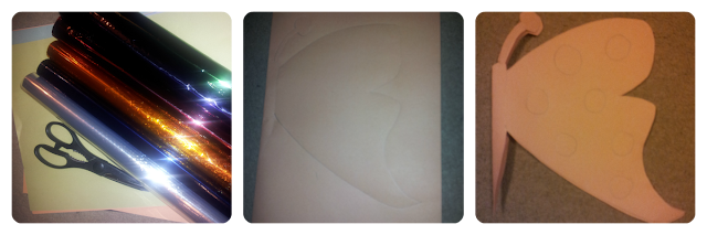 Cellophane Window Decorations | The Mini Mes and Me