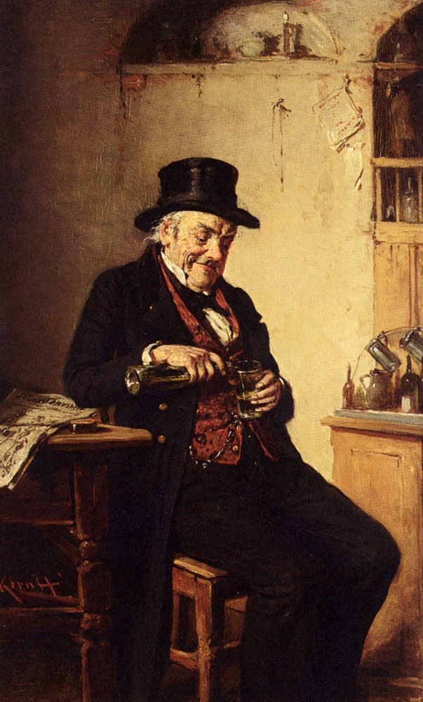 Painting of Hermann Kern artist, Hermann Kern paintings