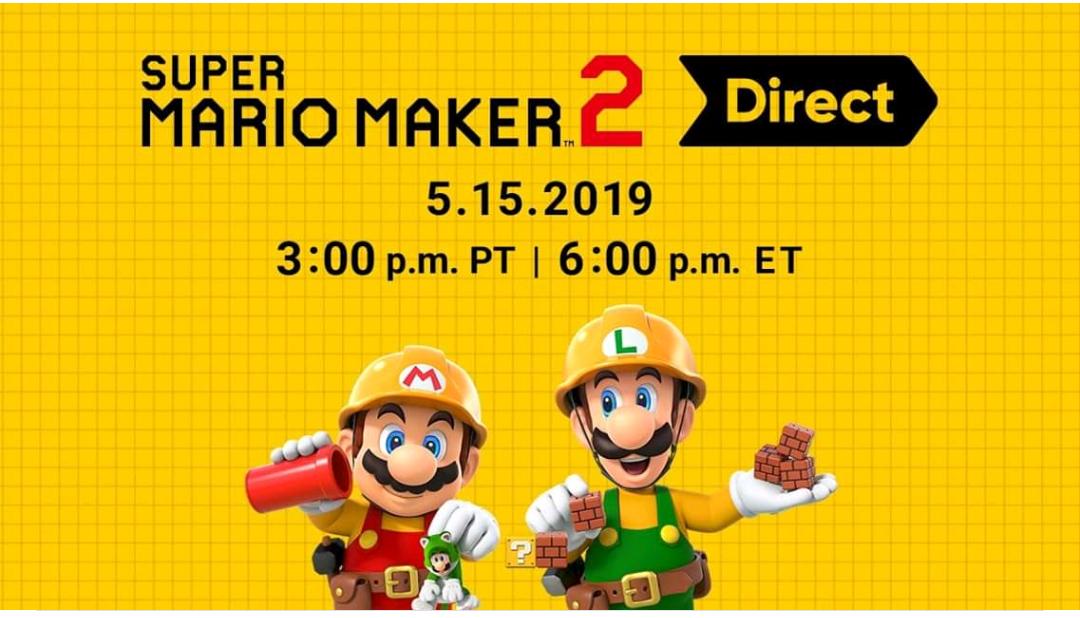 Nintendo Direct exclusivo de Super Mario Maker 2 (Switch) é anunciado ...