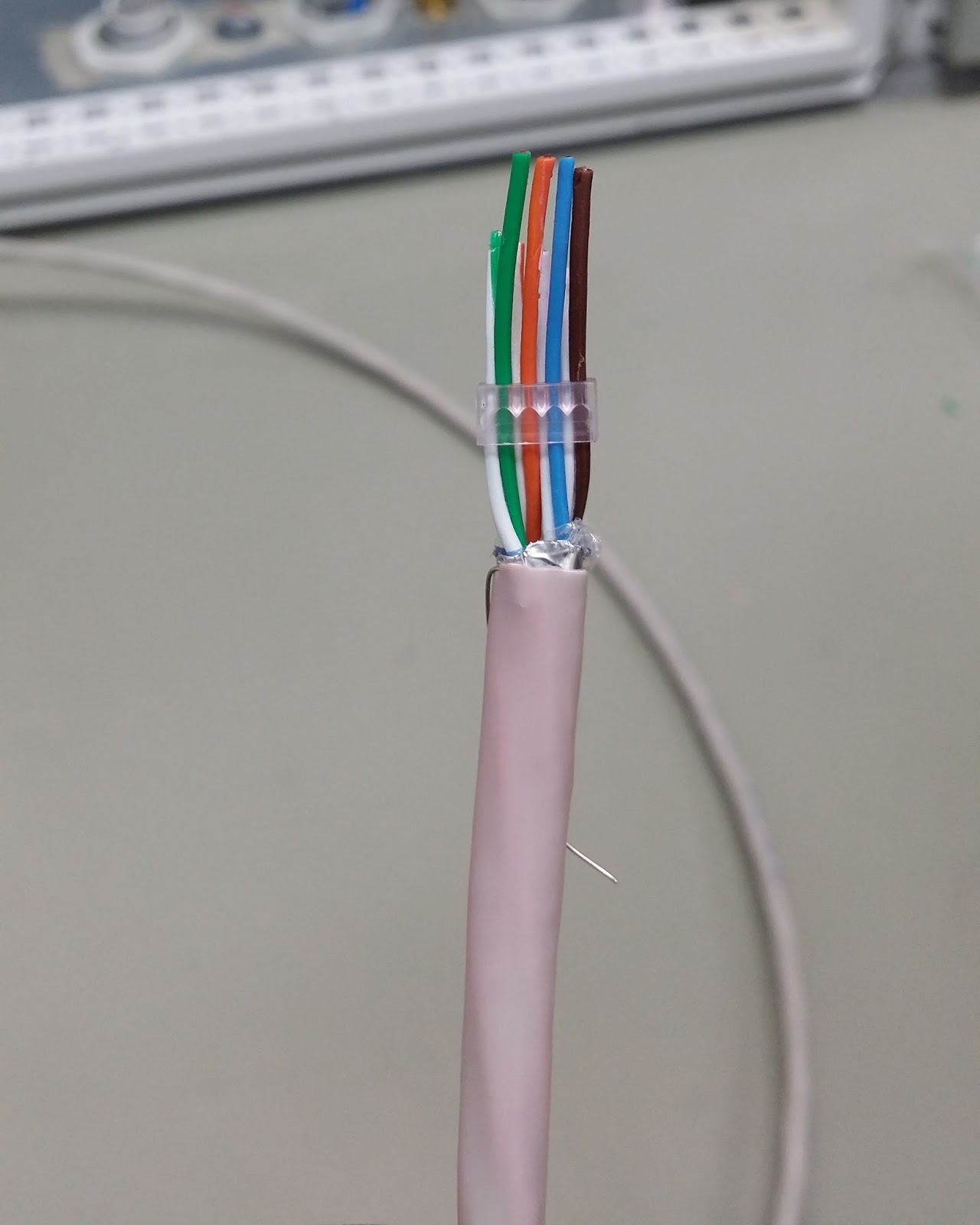 Substation Testing and Commissioning: RJ 45 SHIELDED CABLE CAT 6