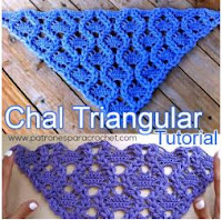 Chal triangular / Patrones y tutoriales