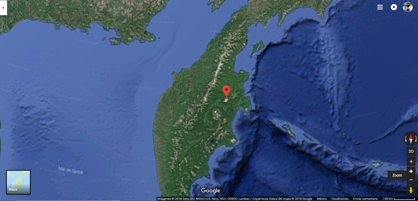 Vulcanismo en el Mundo: Volcán Karymsky