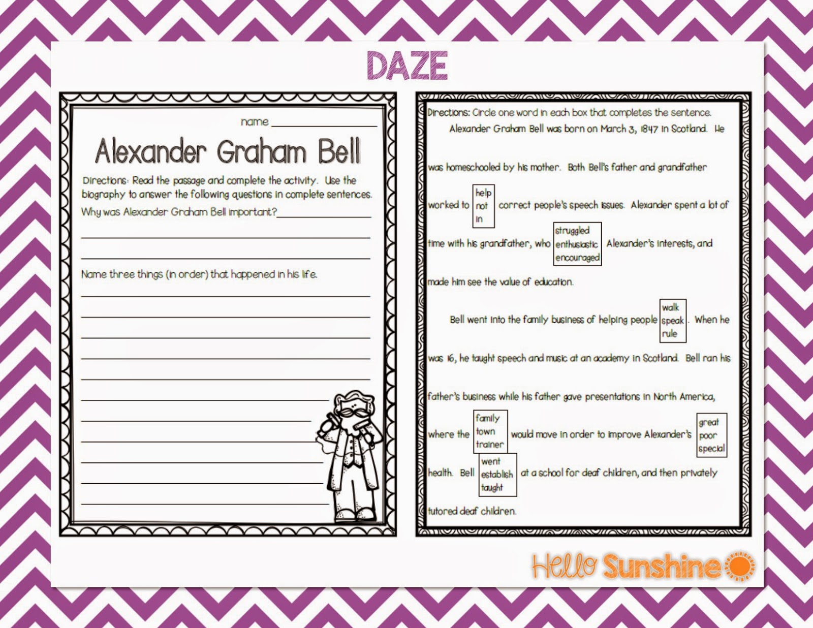 Hello Sunshine: I'm In a DAZE