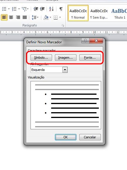 Como usar marcadores no Word 2010