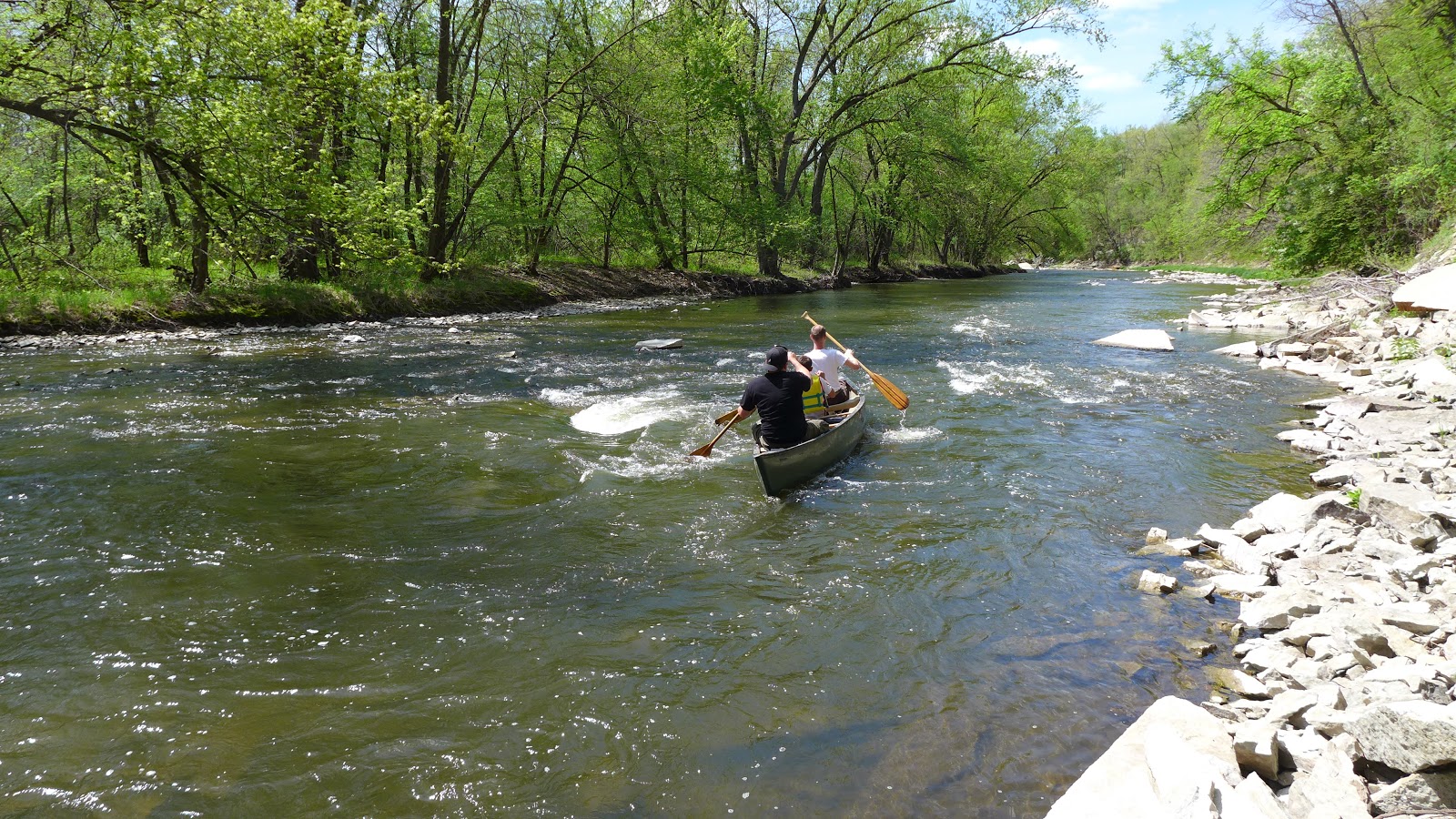 " FULL ON ": Straight River