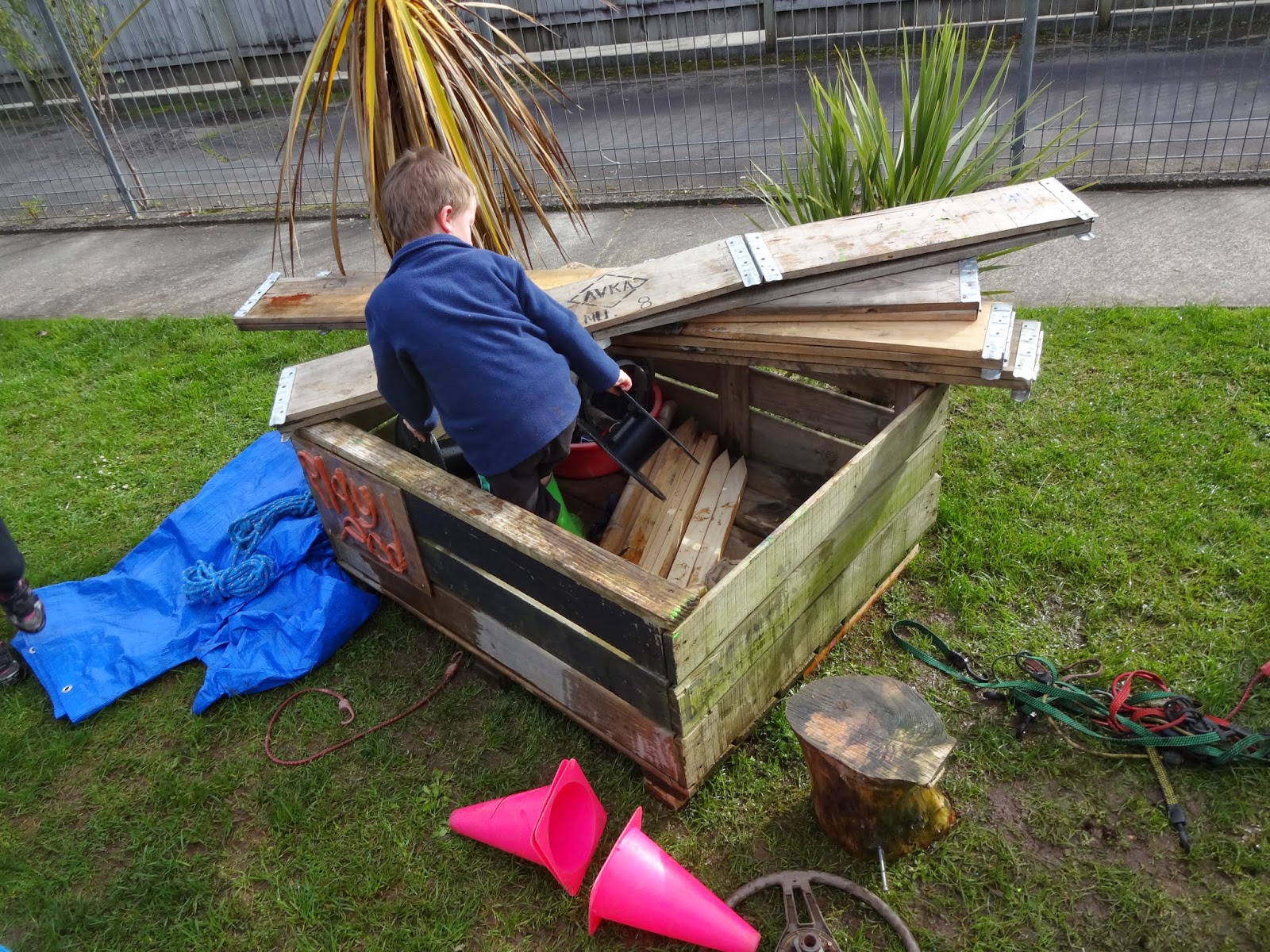 Mairtown Kindergarten: Introducing our 'Playpod'