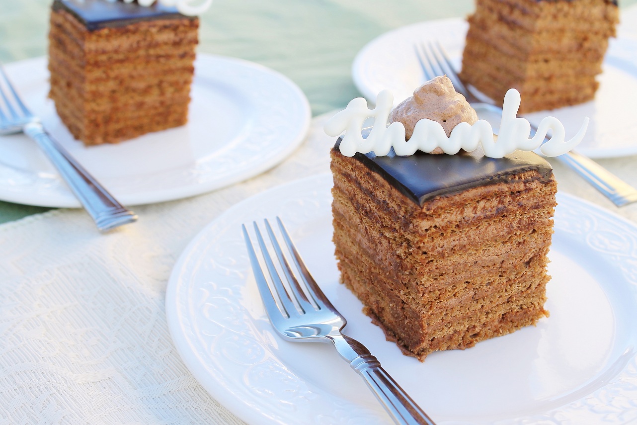Step by Step Gourmet: Layered Truffle Cake