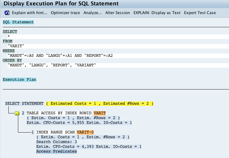 SQL Trace Analysis in SAP - Sap 4 All