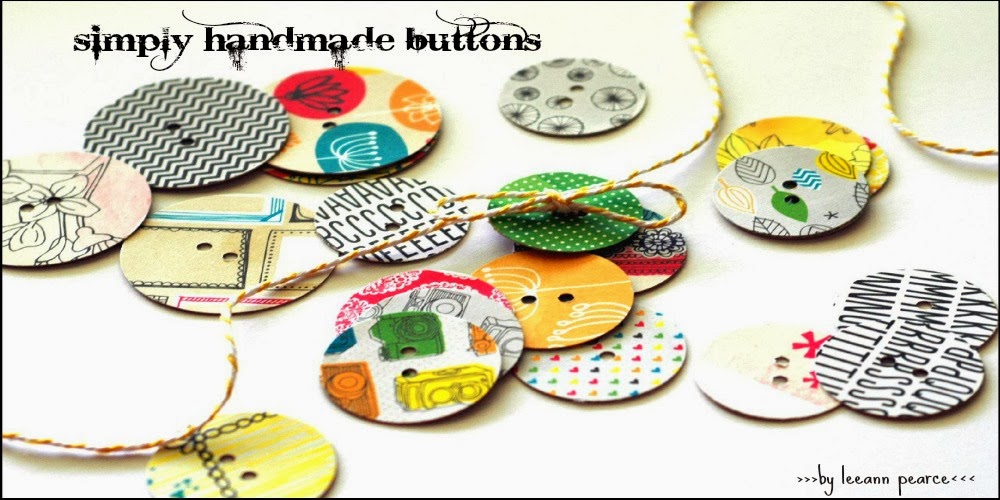 scrapbooking resume of leeann pearce: how to... simple handmade buttons!
