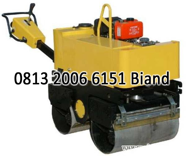 jual Baby Roller Vibratory Walk Behind Double Drum | Supplier Peralatan ...
