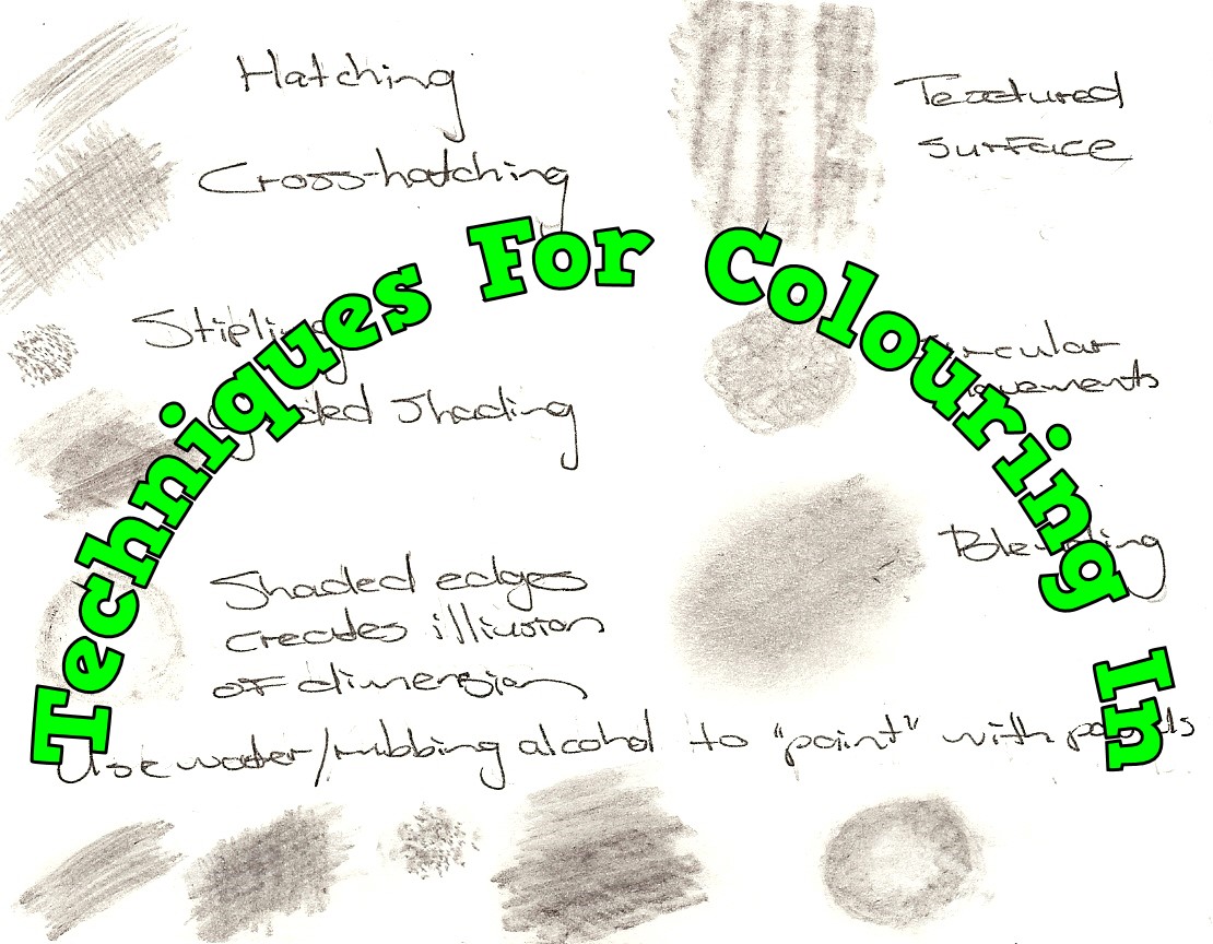 A Pretty Talent Blog: Coloring In Techniques