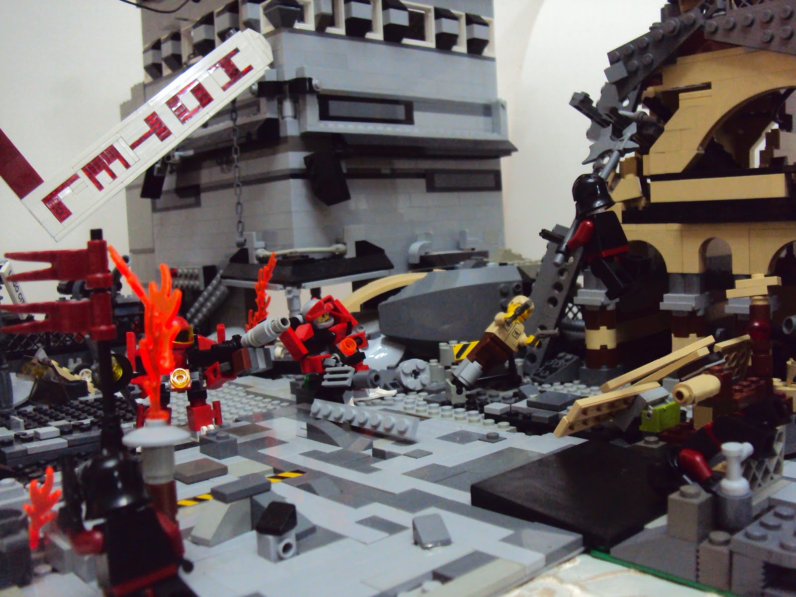 Panama Lego Club: Post Apocalyptic Diorama: Last Stand
