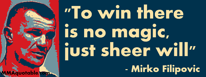 Motivational Quotes with Pictures (many MMA & UFC): Mirko CroCop ...