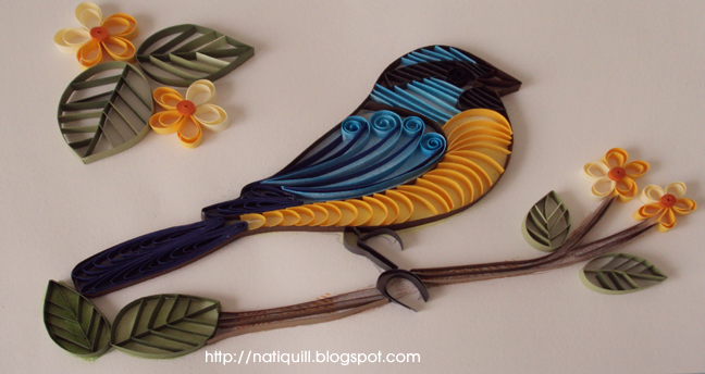 NatiQuill Blog: Quilling Bird