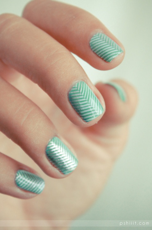 Lindas Garottas: NUEVA TENDENCIA! UÑAS MENTA