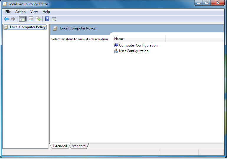 Tech talks: Local Group policy editor (Windows 7 (professional/ultimate ...