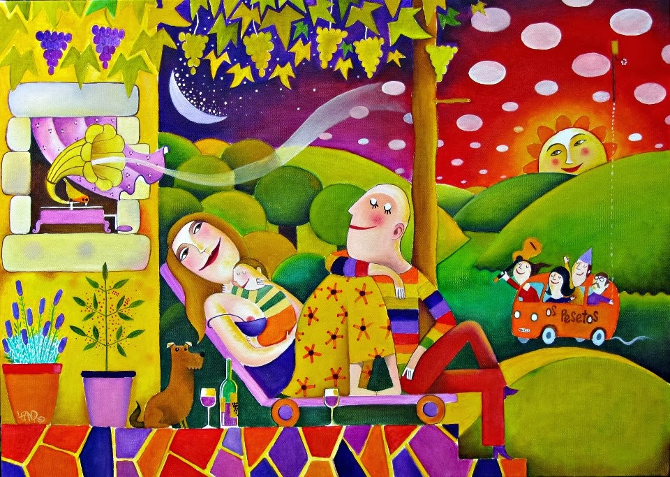 Pinzellades al món: En família: il·lustracions de Leandro Lamas / En ...