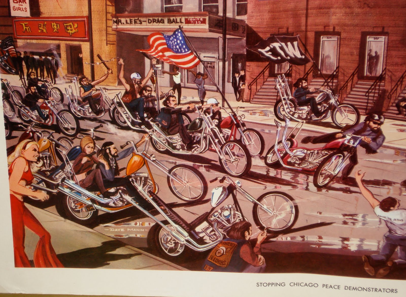 Nostalgia on Wheels: Dave Mann's "Stopping Chicago Peace Demonstrators ...