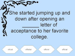 Student Survive 2 Thrive: Spelling Tricky Words #1